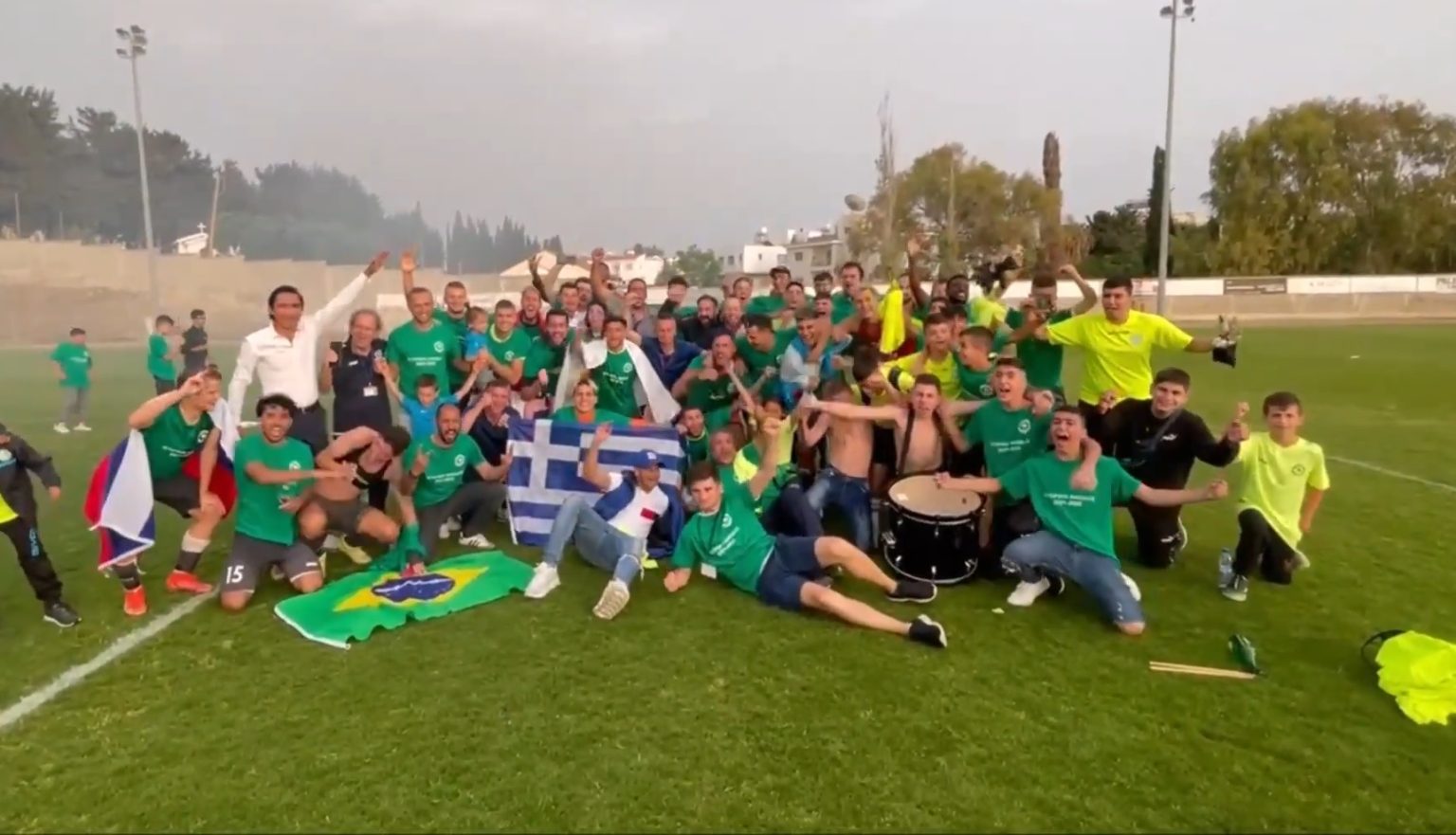 CELEBRATING THE PROMOTION TO A’ DIVISION - Akritas Chlorakas FC